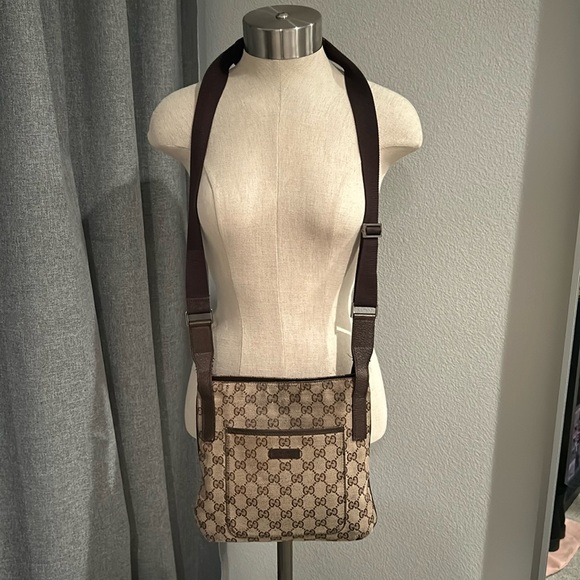 Gucci | Bags | Gucci Authentic Canvas Bag | Poshmark